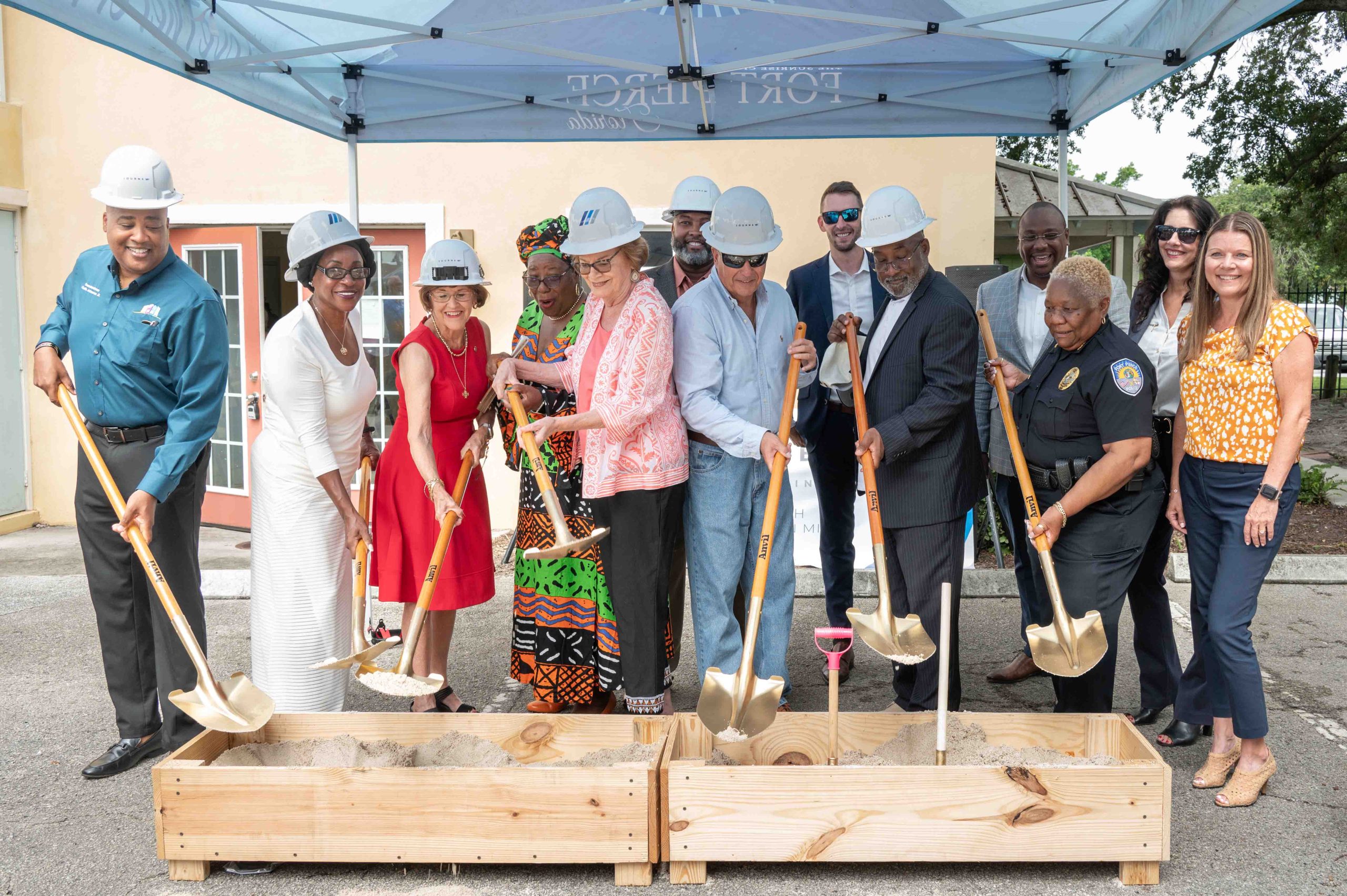 Groundbreaking Ceremony for the City of Fort Pierce Highwaymen Museum ...