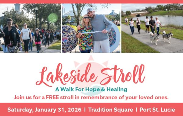 Lakeside Stroll - A Walk for Hope & Healing - All Things Treasure Coast